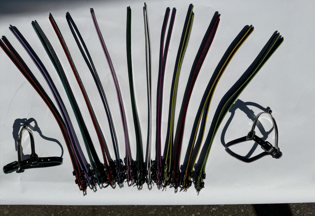 MACKEY CLASSIC Leather Spur Straps – MackeyUSA